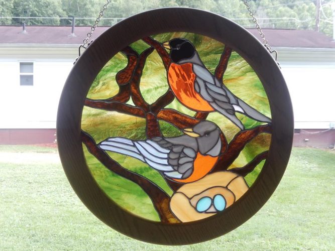 Robin Panel 1 – Glass by Knight