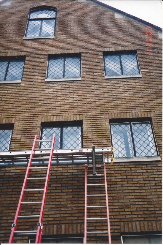Second Floor Restoration Diamond Lattice Windows First Christian Church ...