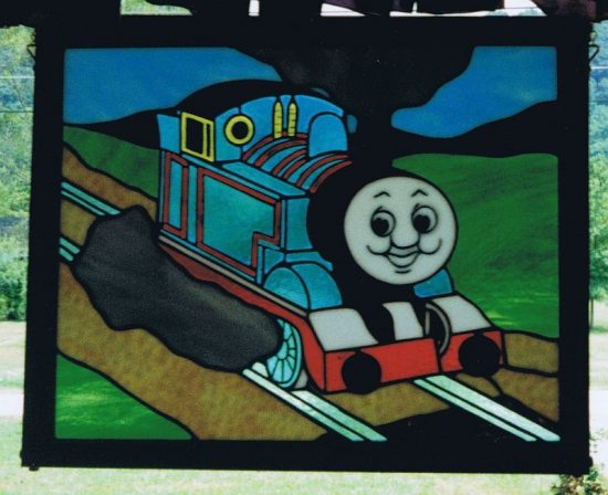 Thomas the Tank Engine Panel – Glass by Knight