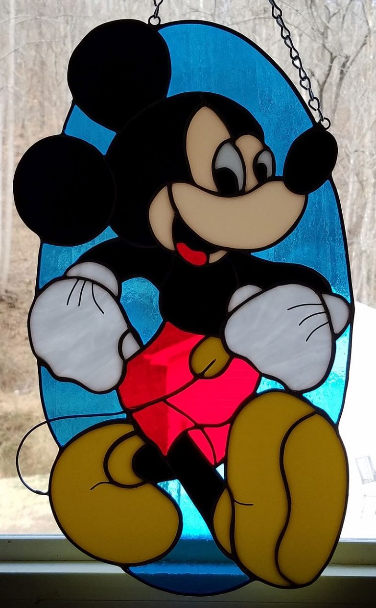 Mickey Mouse Panel – Glass by Knight